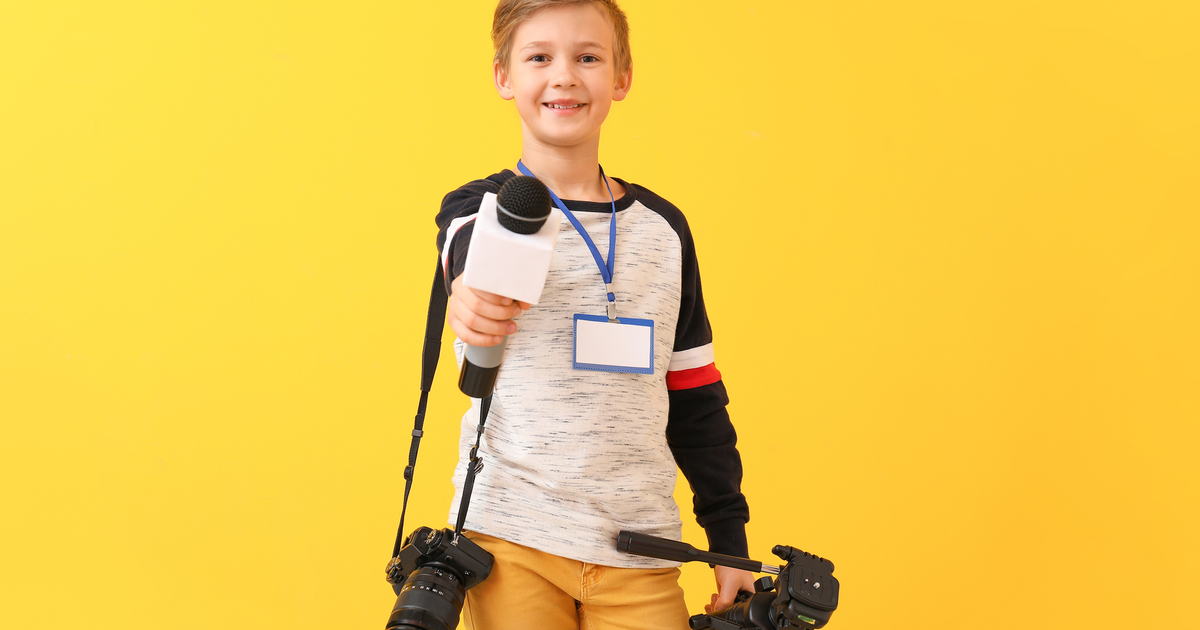 Kid Reporter for NFL - KCBI